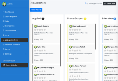 eRecruit Online – Recruitment Manager for any Company